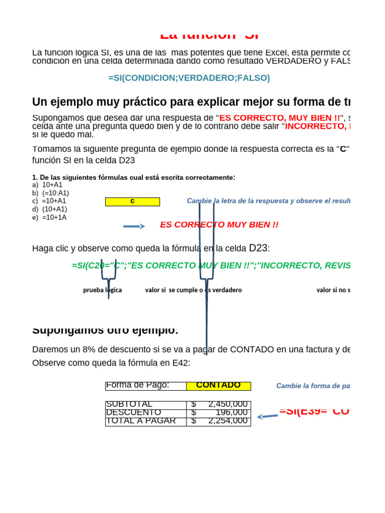 5-Funcion Logica Si | PDF