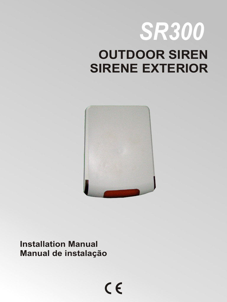 SR300 Manual | PDF