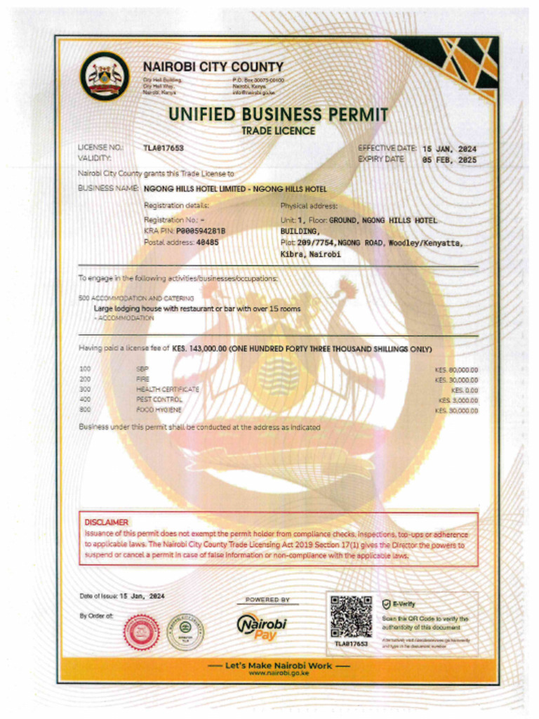 Unified Permits | PDF