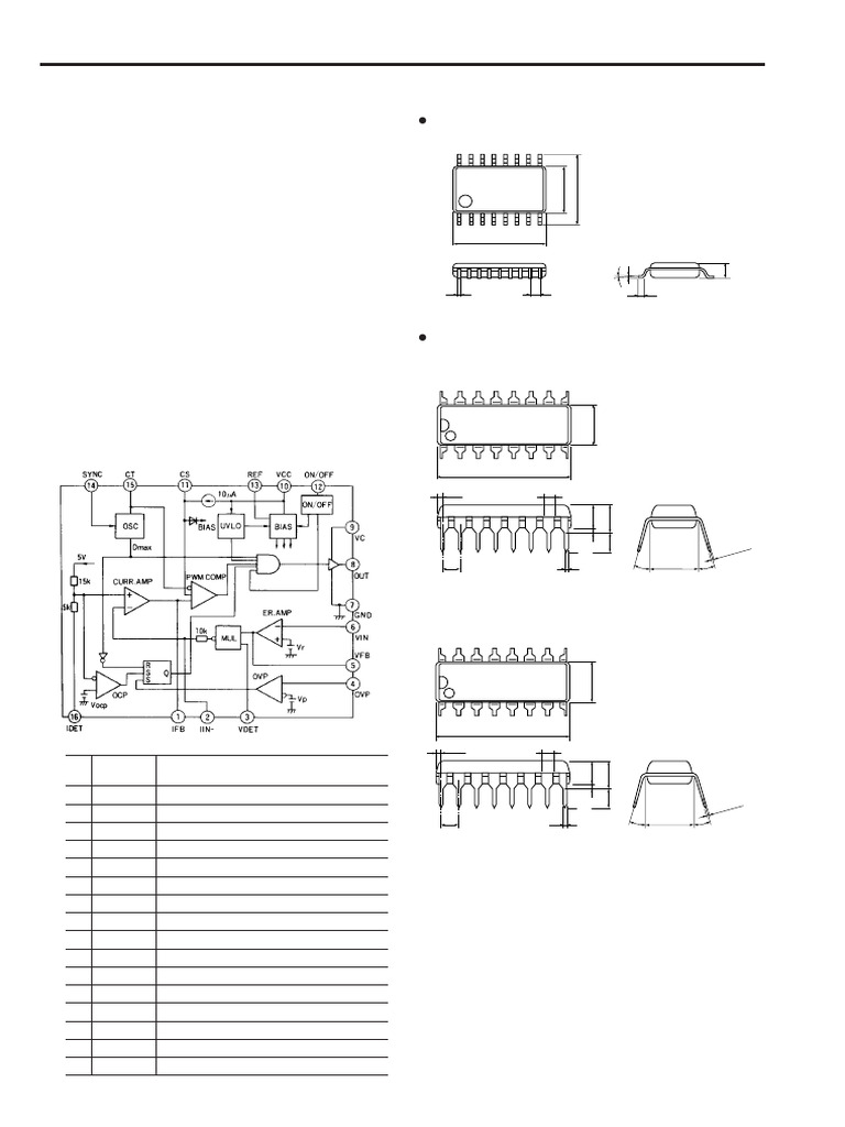 FA5332P-Fuji Electric Fa5331 | PDF | Amplifier | Electrical Circuits