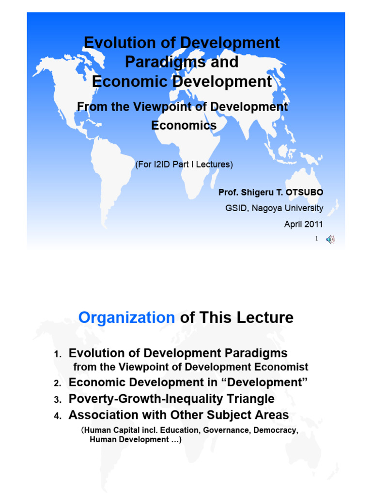 Chapter 1 Economic Development | PDF | Economic Growth | Economic Development