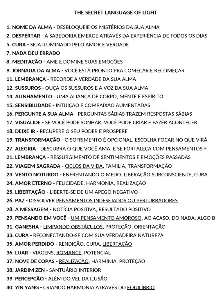 The Secret Language of Light | PDF