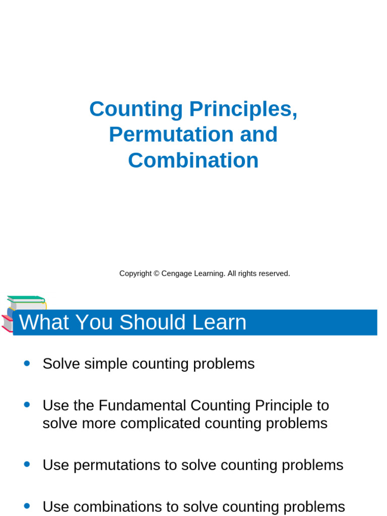 Counting, Permutation and Combination | PDF | Permutation | Discrete Mathematics