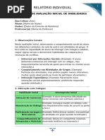 Anamnese TEA | PDF | Espectro do autismo | Família