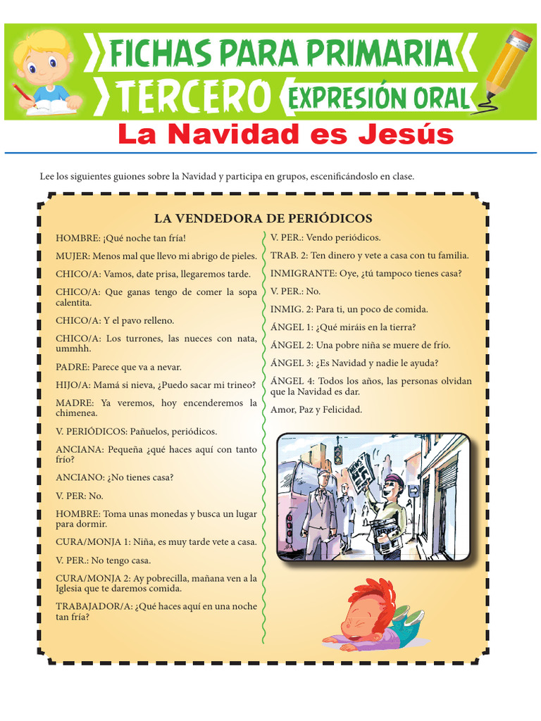 La Navidad Es Jesús para Tercer Grado de Primaria | PDF | Navidad