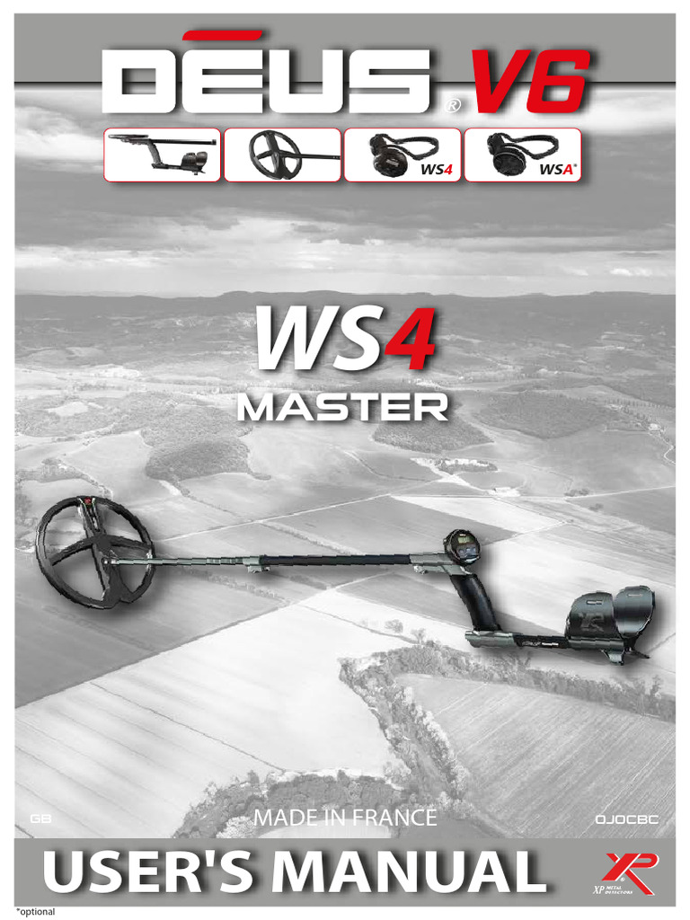 Deus V6 WS4 MASTER User Manual | PDF | Metal Detector