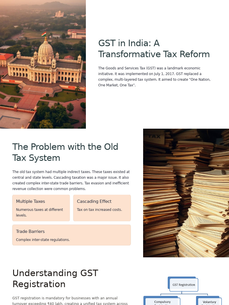 Understanding GST Registration in India | PDF | Taxes | Taxation