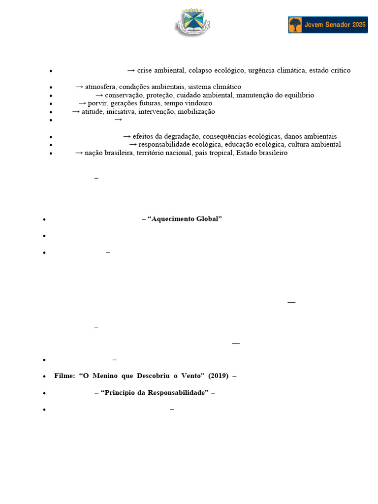 Tempestade de ideias Aquecimento_Global | PDF | Aquecimento global e ...