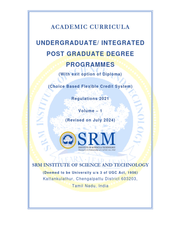 Biotechnology Computational Biology Curriculum 2021 | PDF | Engineering | Bioinformatics