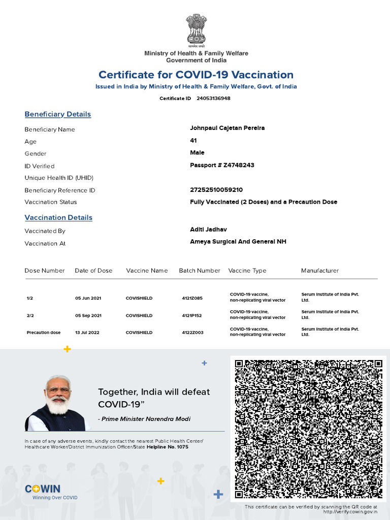 In Gov covin-VACER-24053136948 | PDF | Pediatrics | Health Sciences