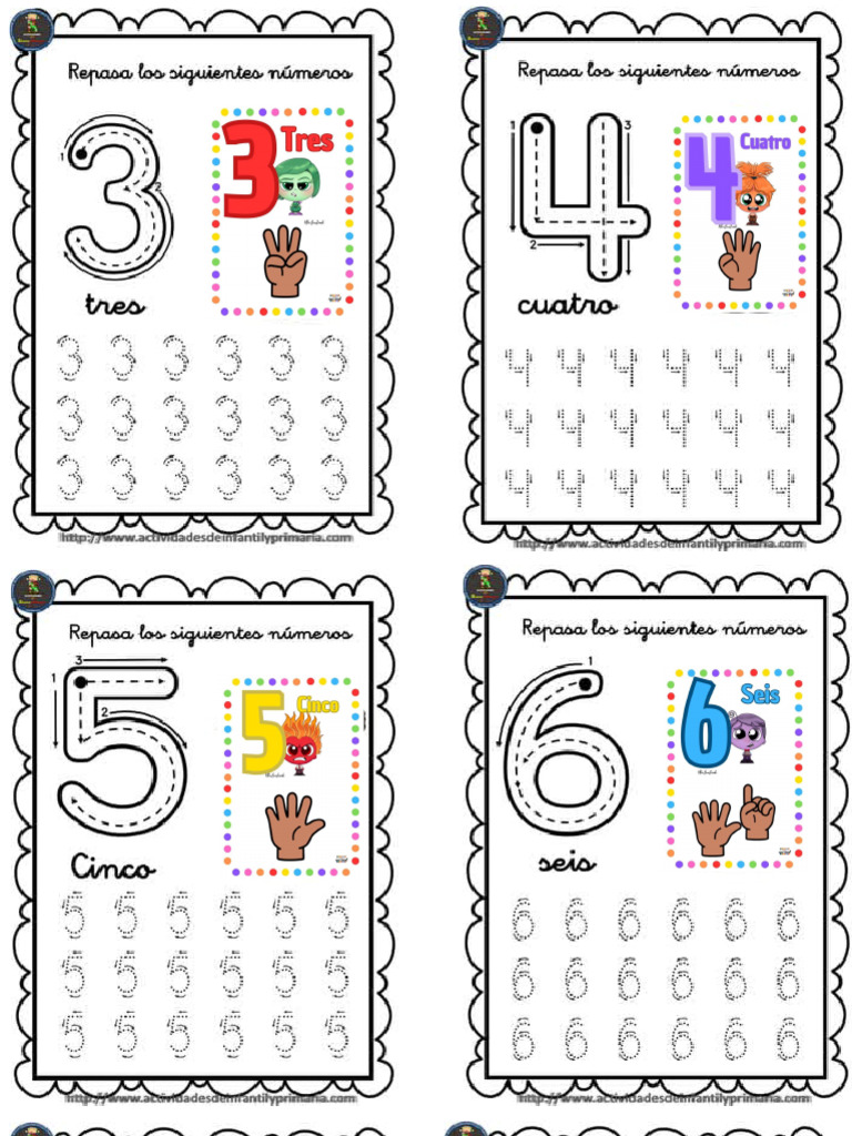 Numeros para Trazar 1 | PDF