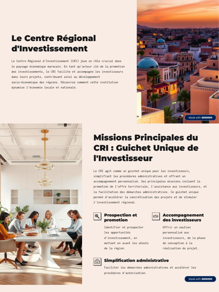 Le-Centre-Regional-dInvestissement | PDF | Développement durable ...