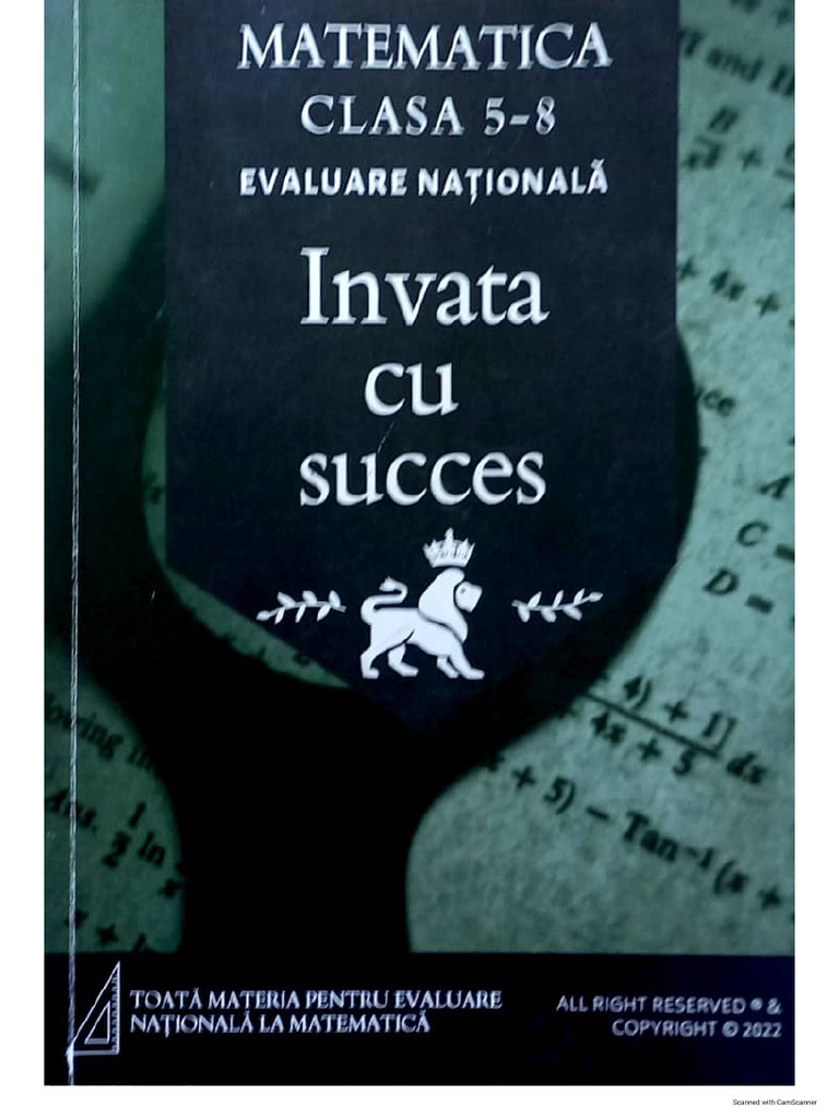 Matematică-Învață Cu Succes | PDF