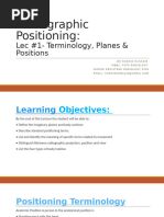 Body Positions 2 | PDF | Anatomical Terms Of Location