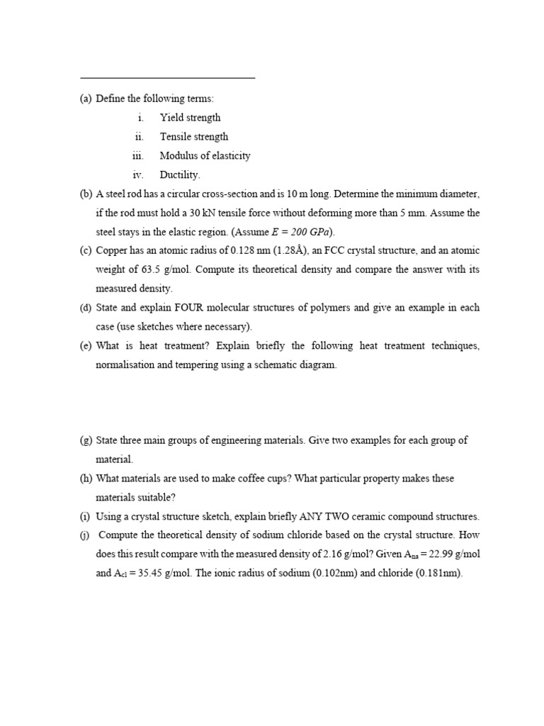 Continuous Assessment Test | PDF