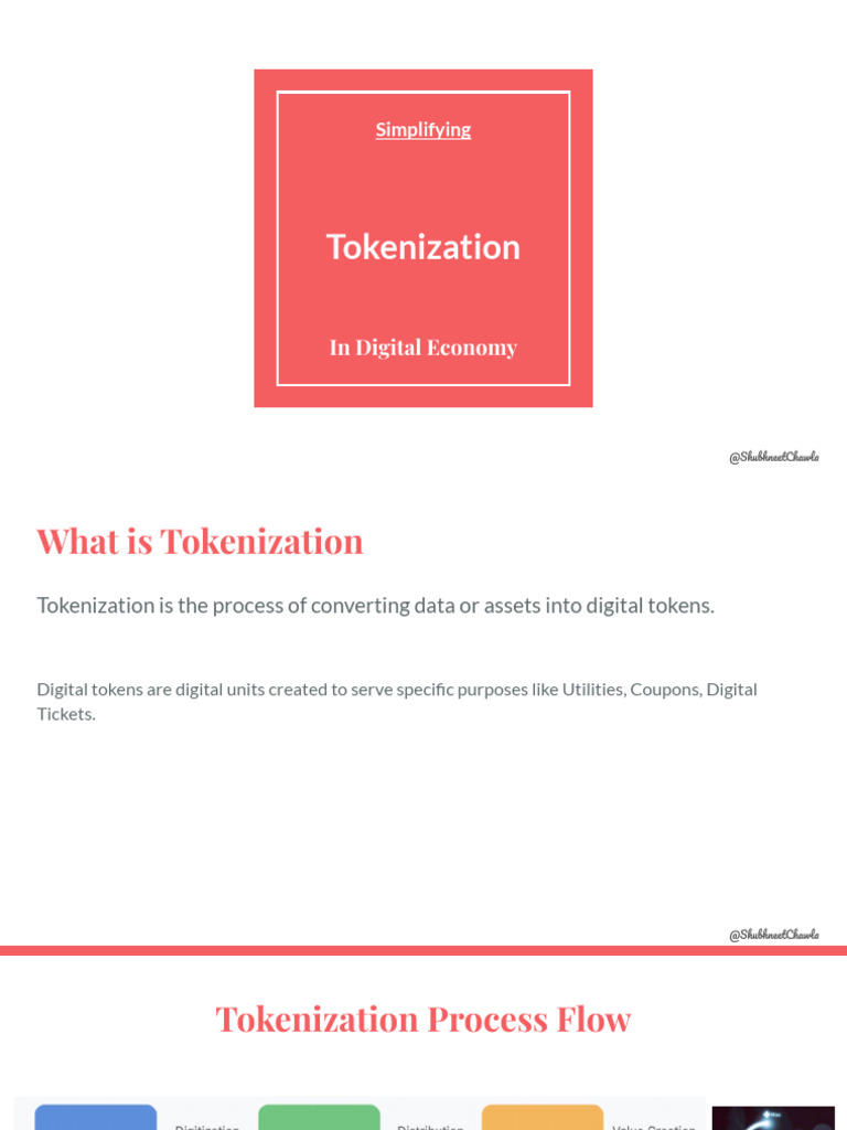 Simplyfying Tokenization | PDF | Cryptocurrency | Information Technology
