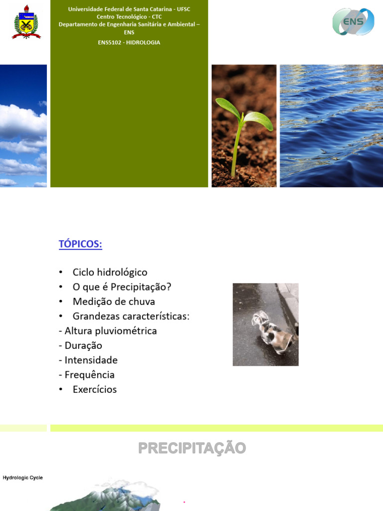 02a Precipitacao Medicao e Grandezas | PDF | Chuva | Nuvem