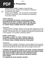 Gideão e Os Trezentos Letra | PDF