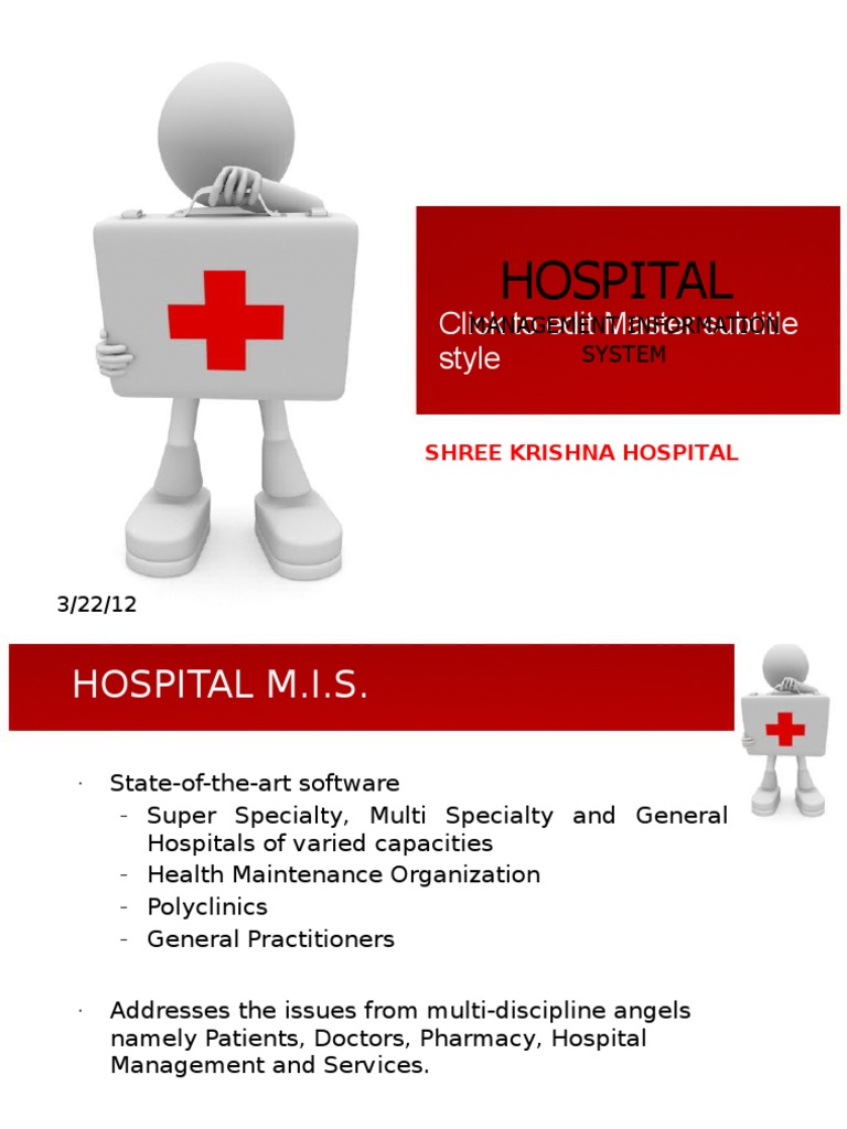 Hospital MIS | PDF | Hospital | Pharmacy