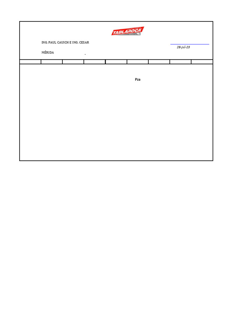 Cotizacion Ing - Cesar | PDF