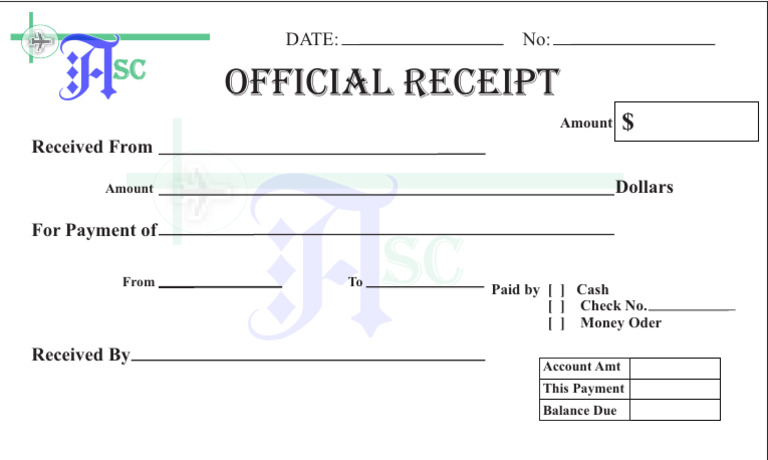 Offical Receipt | PDF