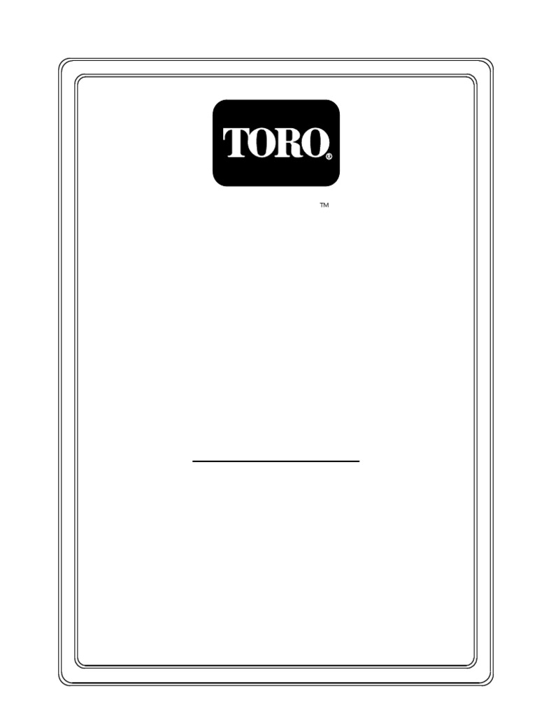 Toro z149 Operators Manual | PDF | Gasoline | Mower