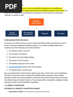 Understanding Market Structures in Economics | PDF