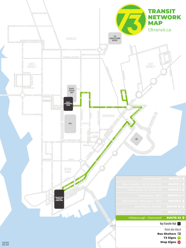 Route 23 Bus Schedule and Map | PDF