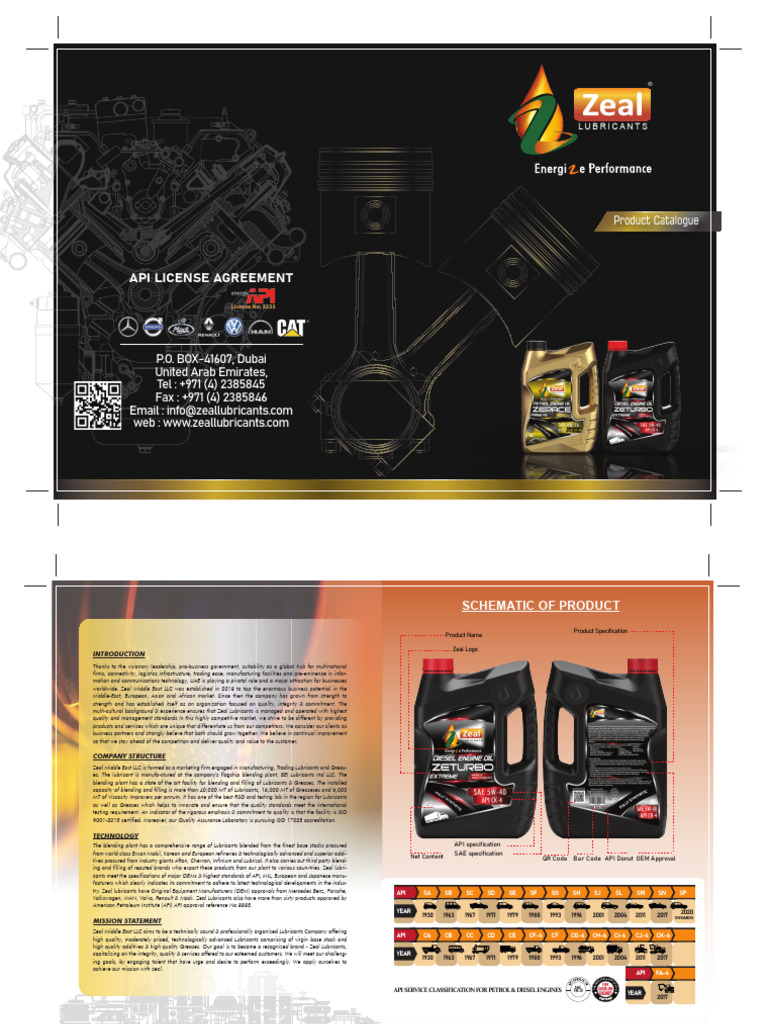 Brochure Final New Latest High Resulation 2024 | PDF | Motor Oil ...