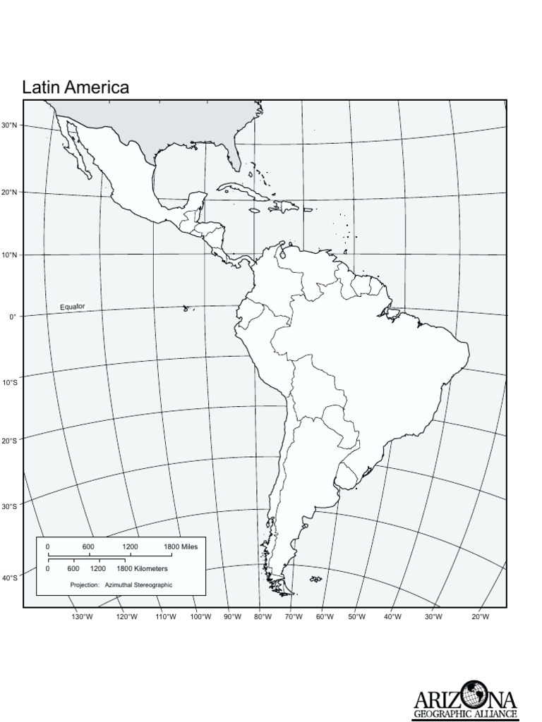 Latin America Map | PDF