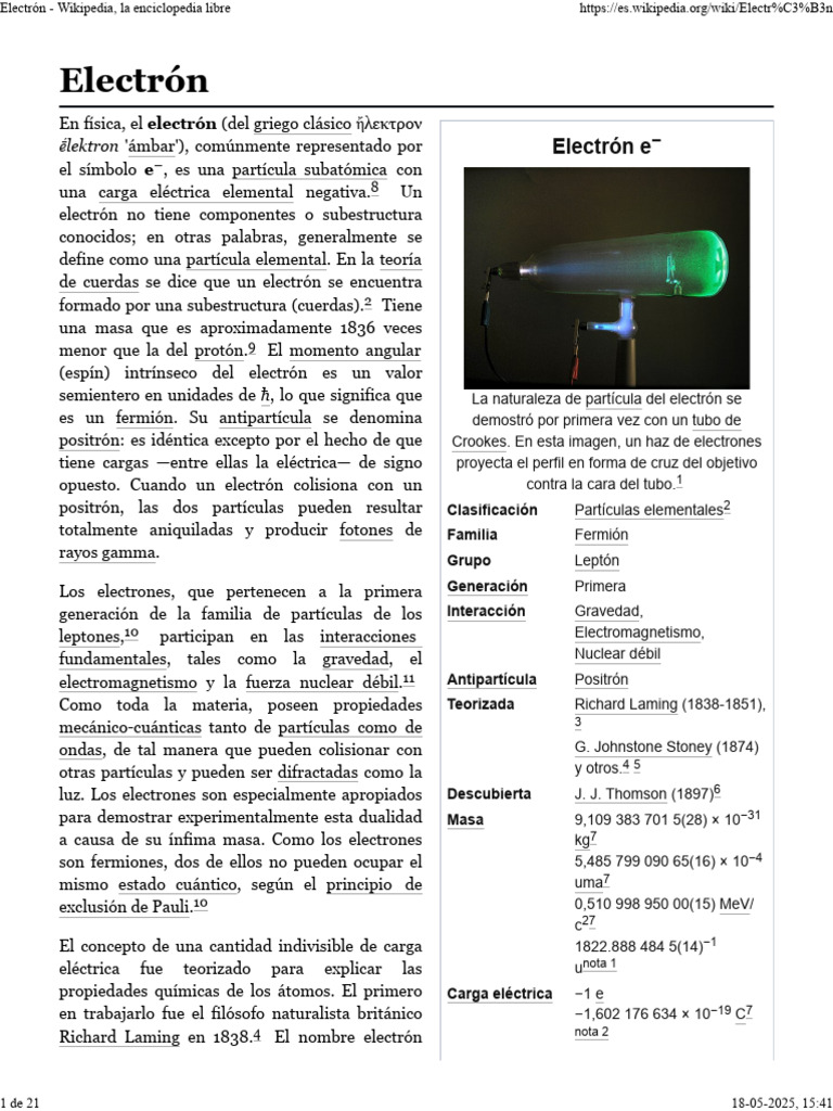 Electrón | PDF | Electrón | Mecánica cuántica