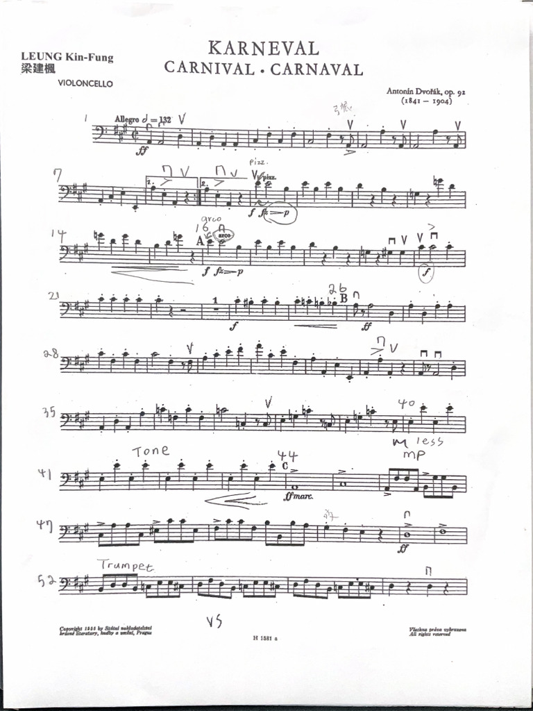 Dvorak Carnival | PDF