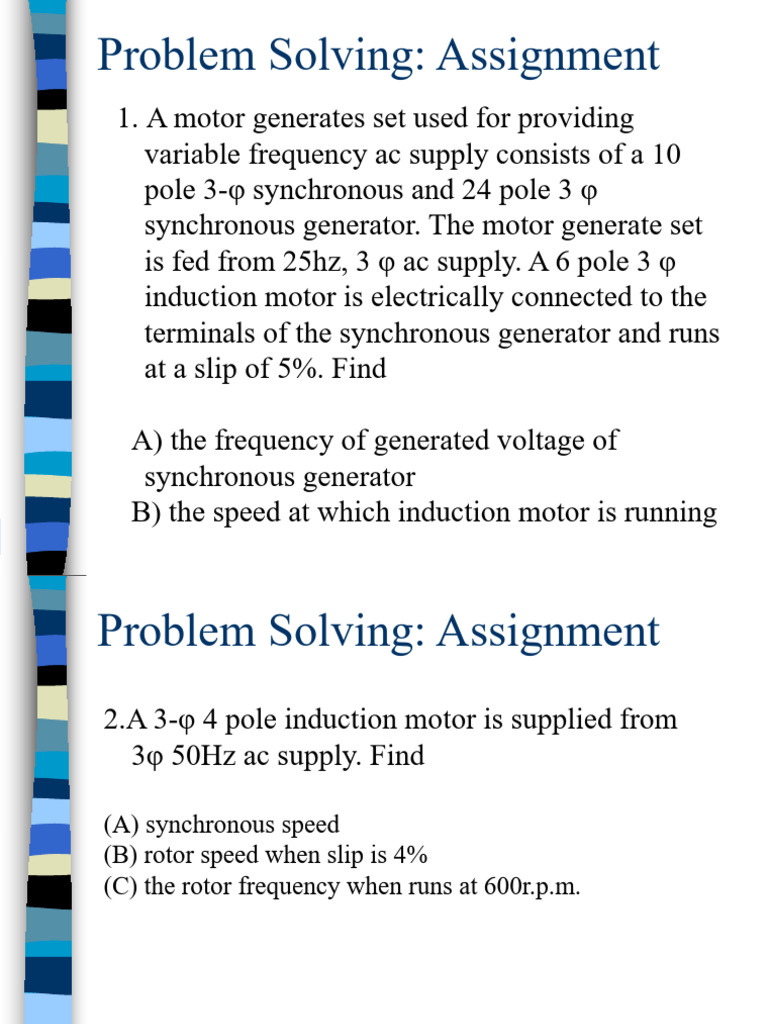 Problem Solving: Assignment | PDF