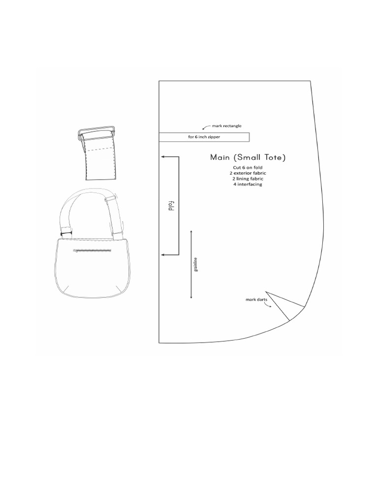 Printablee.com Free Printable Purse Sewing Patterns 25245.Jpg | PDF