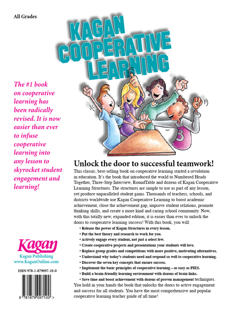Kagan Cooperative Learning Guide | PDF | Learning | Education Theory