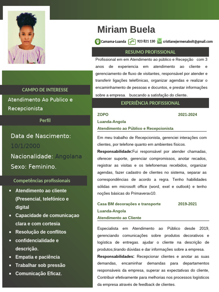 Atend Recep | PDF | Comunicação | Atendimento ao cliente