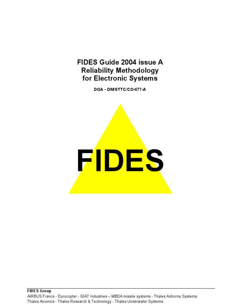 FIDES | PDF | Reliability Engineering | Capacitor