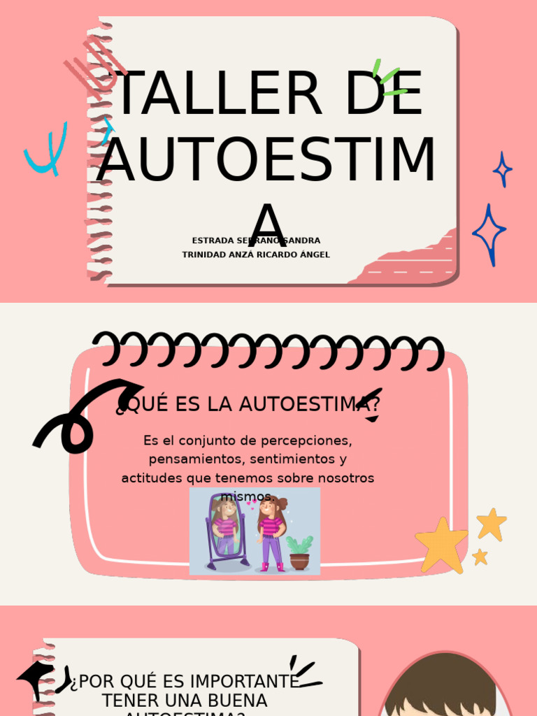Taller Autoestima Pdf