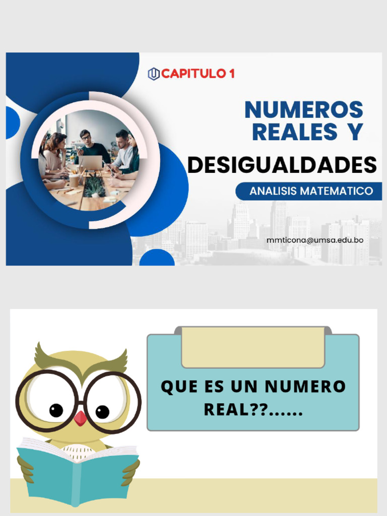 Numeros Reales y Desigualdades | PDF