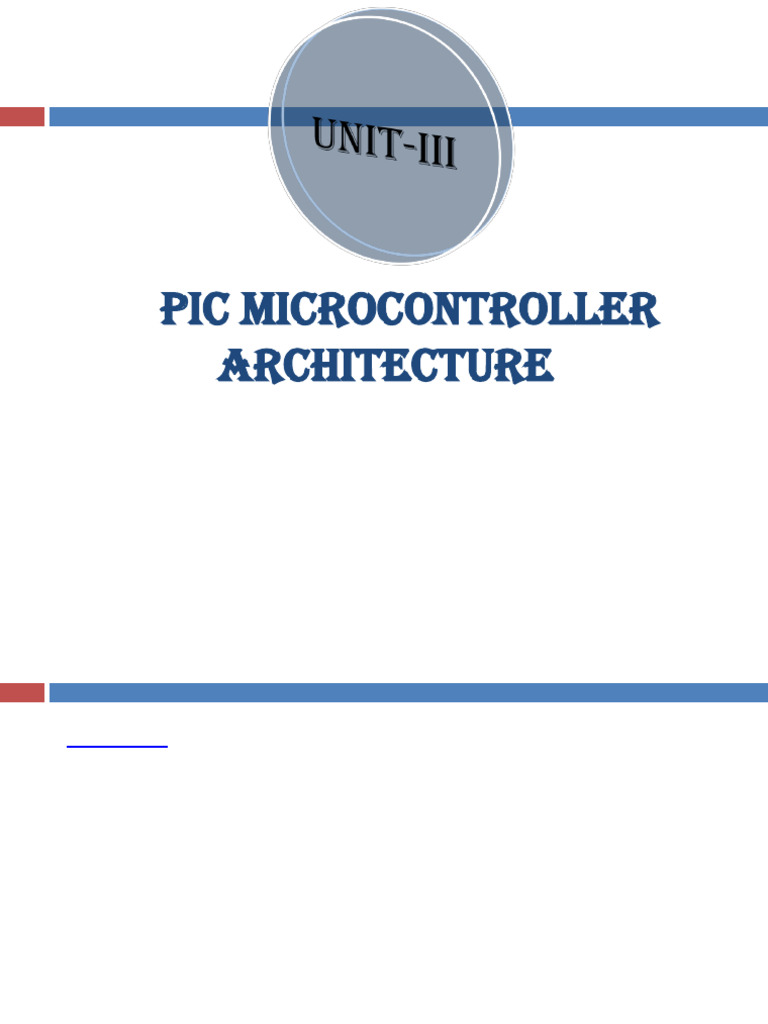 Unit III - Architecture - MNK | PDF | Microcontroller | Central Processing Unit