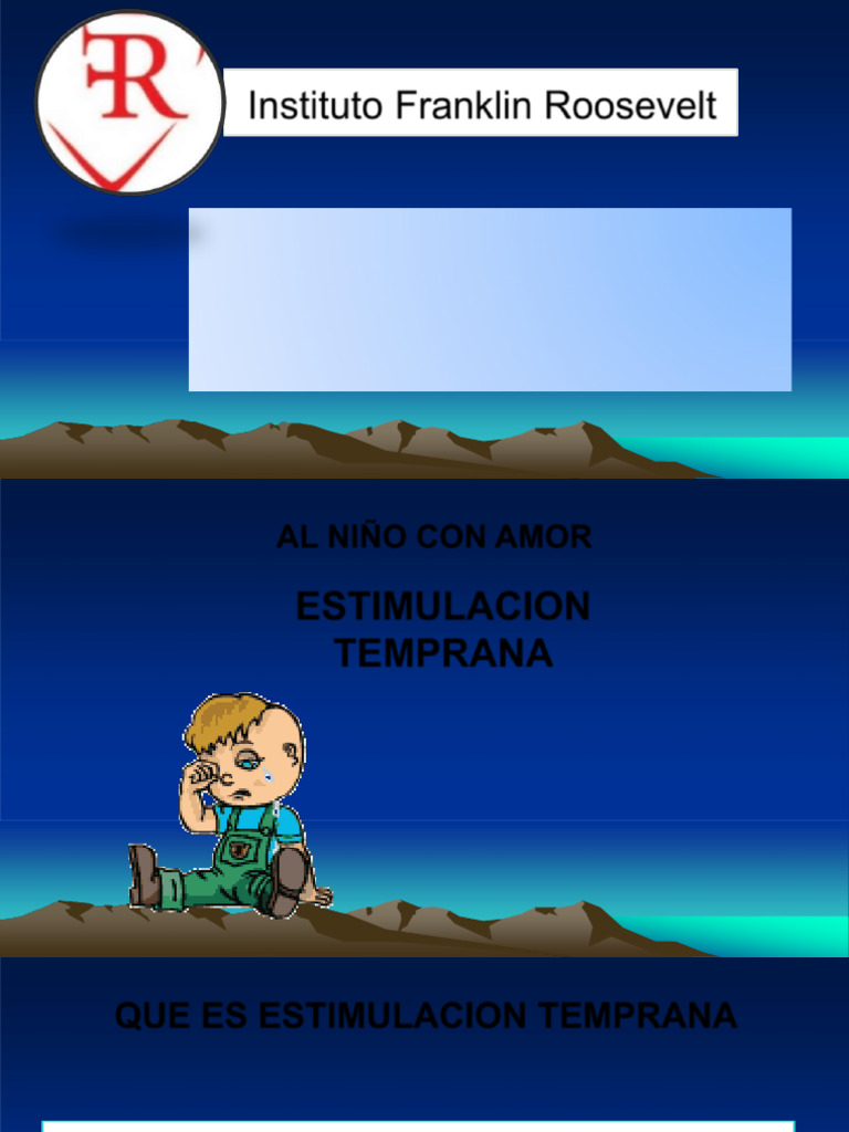 7-Estim.. Temprana | PDF | Cerebro | Aprendizaje