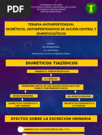 Diureticos Tiazidicos | PDF | Hipertensión | Farmacocinética