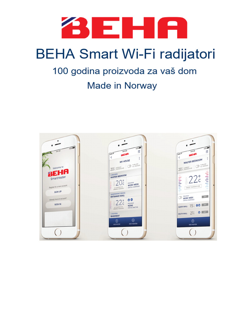 Uputstvo Za Podesavanje Mobilne Aplikacije Radijatora PV I LV | PDF