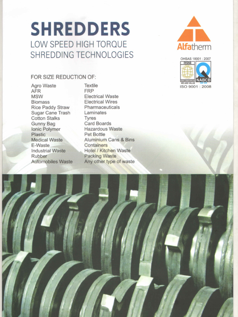 Gunny Bag Shredder | PDF