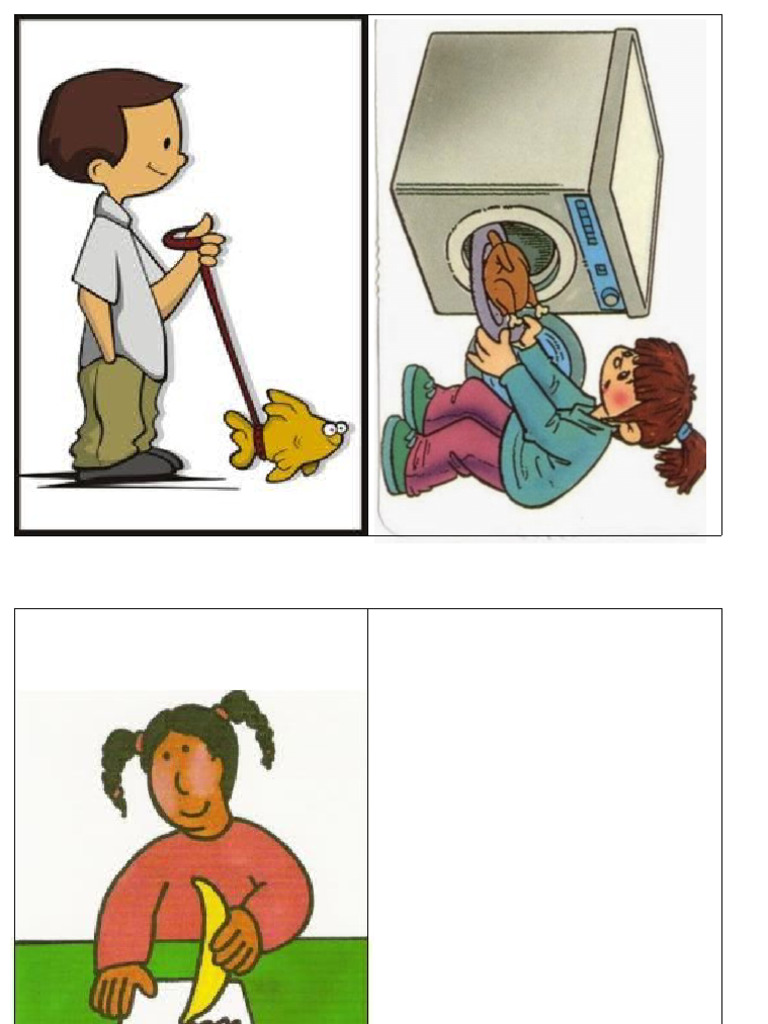 Imprimir absurdos preescolar | PDF