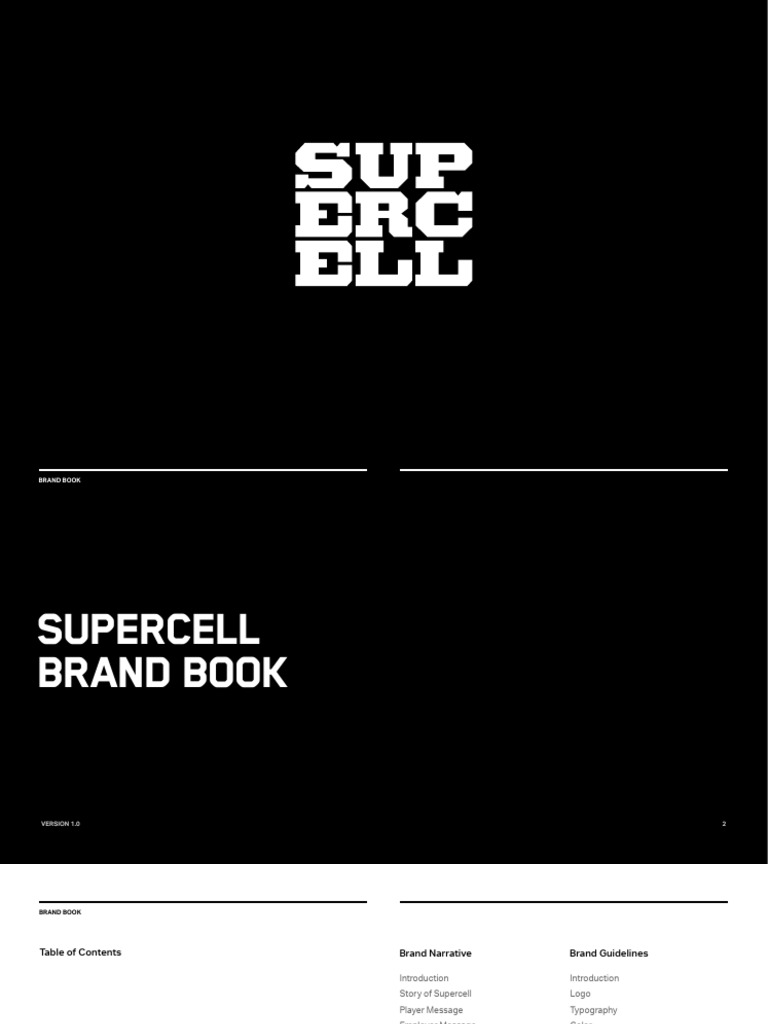 Supercell Brand Book V1.0 | PDF | Brand | Logos