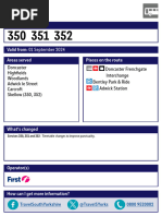 Timetable X51-X53 | PDF | Bus Transport | Routes