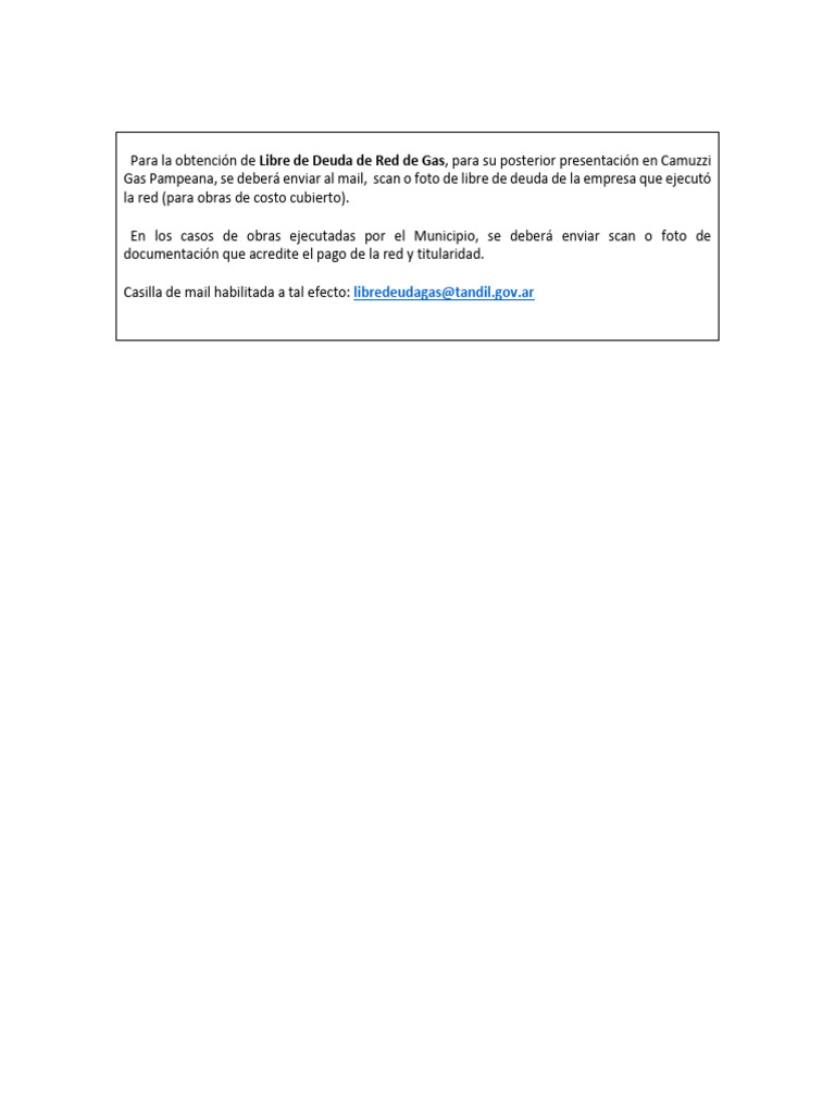 Red de Gas LD | PDF