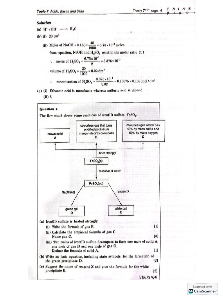 Acid Bases Salt PP 2015-2021 | PDF
