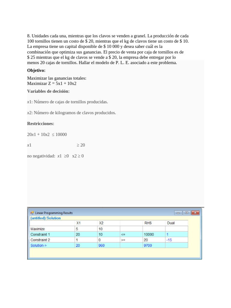 Ejercicios 8 9 y 10 | PDF | Presupuesto